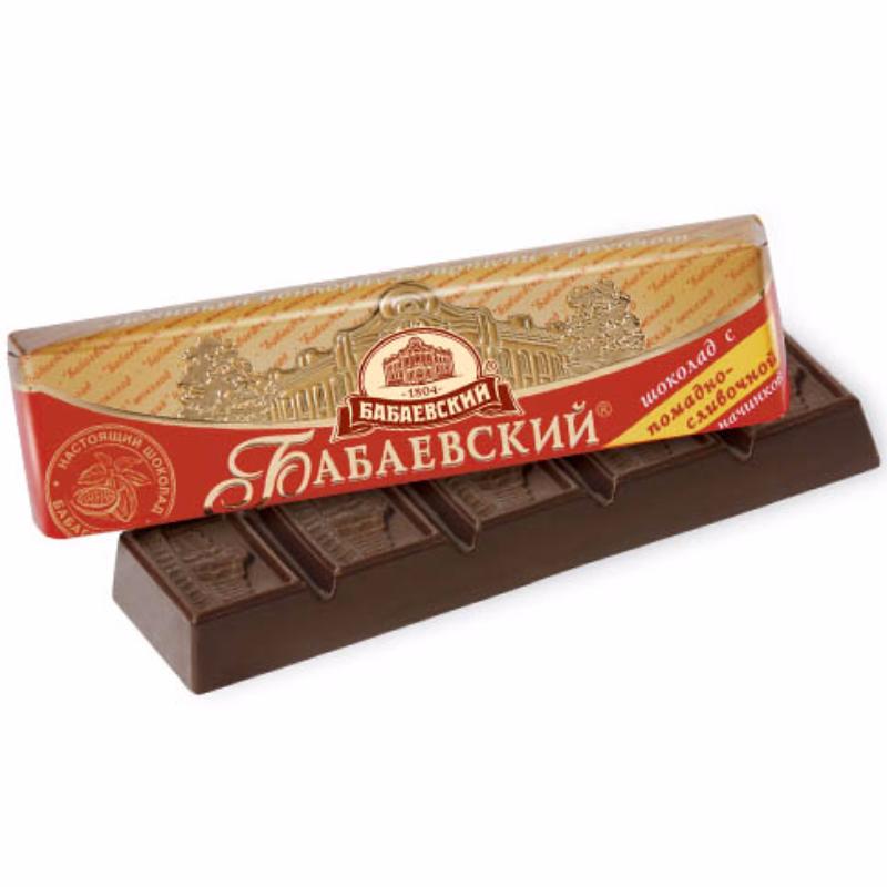Батончик Бабаевский С помадно-сливочной начинкой, 50 гр., бумага купить ...