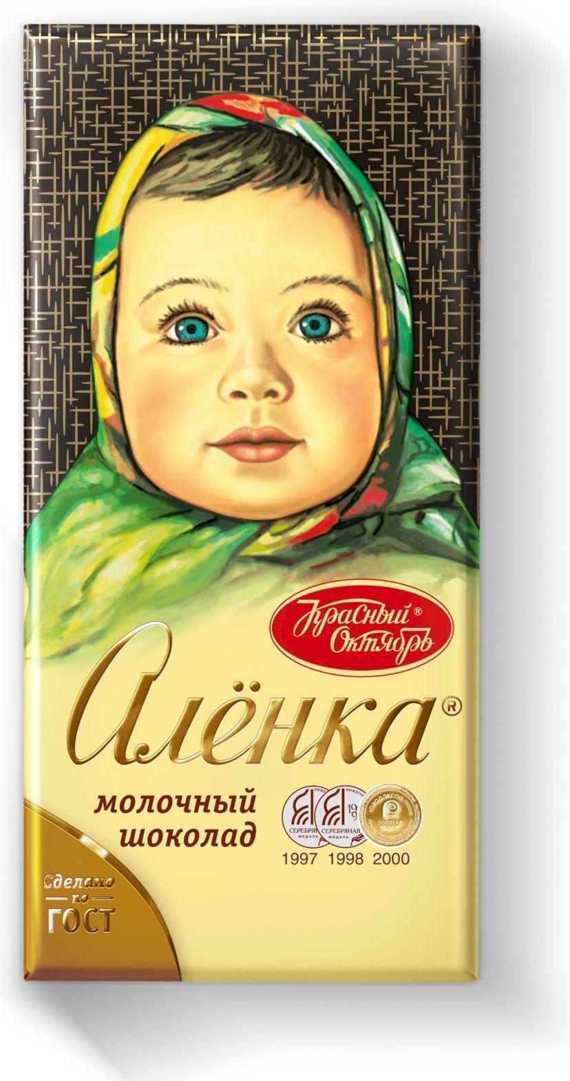 Шоколад Аленка 90 гр., обертка купить оптом по цене 81.43 руб. в Москве ...
