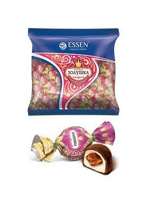 Конфеты глазированные Essen Золушка 500 гр., флоу-пак купить оптом по ...