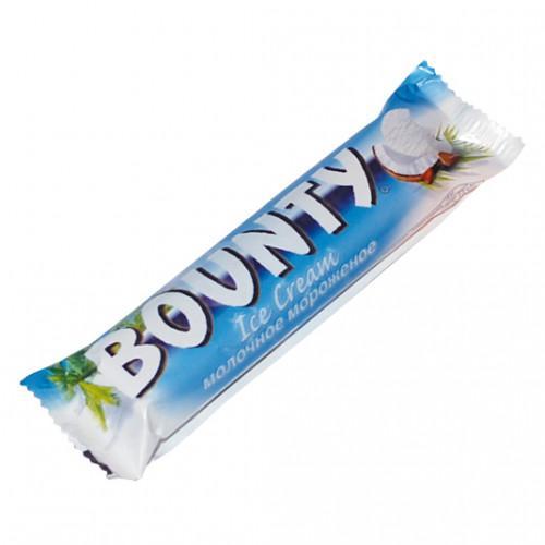 Мороженое BOUNTY Батончик, 39,1 гр., флоу-пак купить оптом по цене 55.1 ...